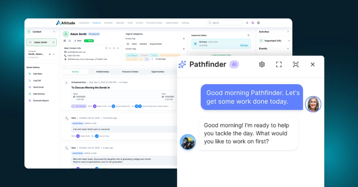 Removing Friction and Strengthening the Core | Altitude CRM
